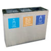 BASURERO DE RECICLAJE TRIPLE - Tismar